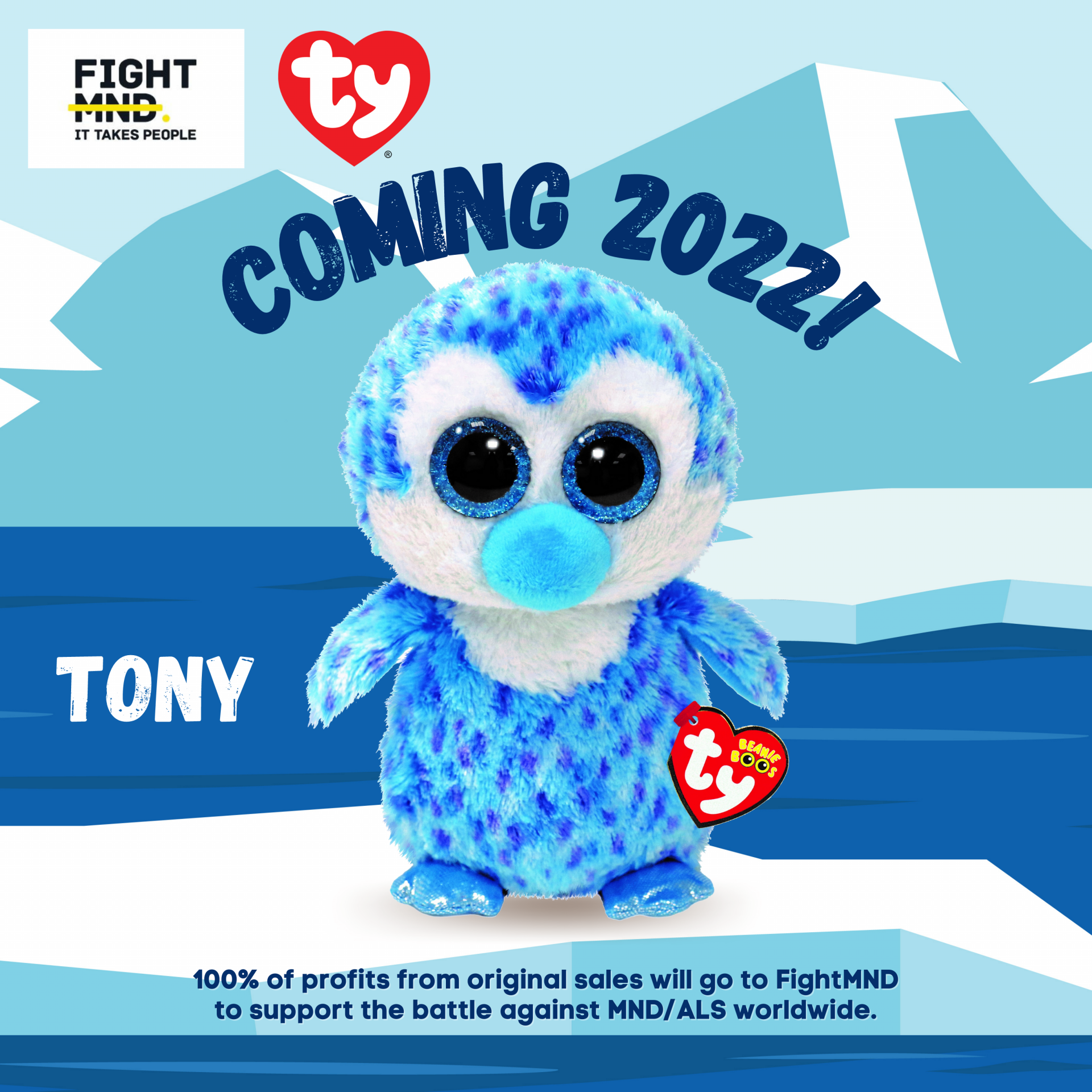 Ty set to raise funds for FightMND with a new Beanie Boo in 2022 - FightMND